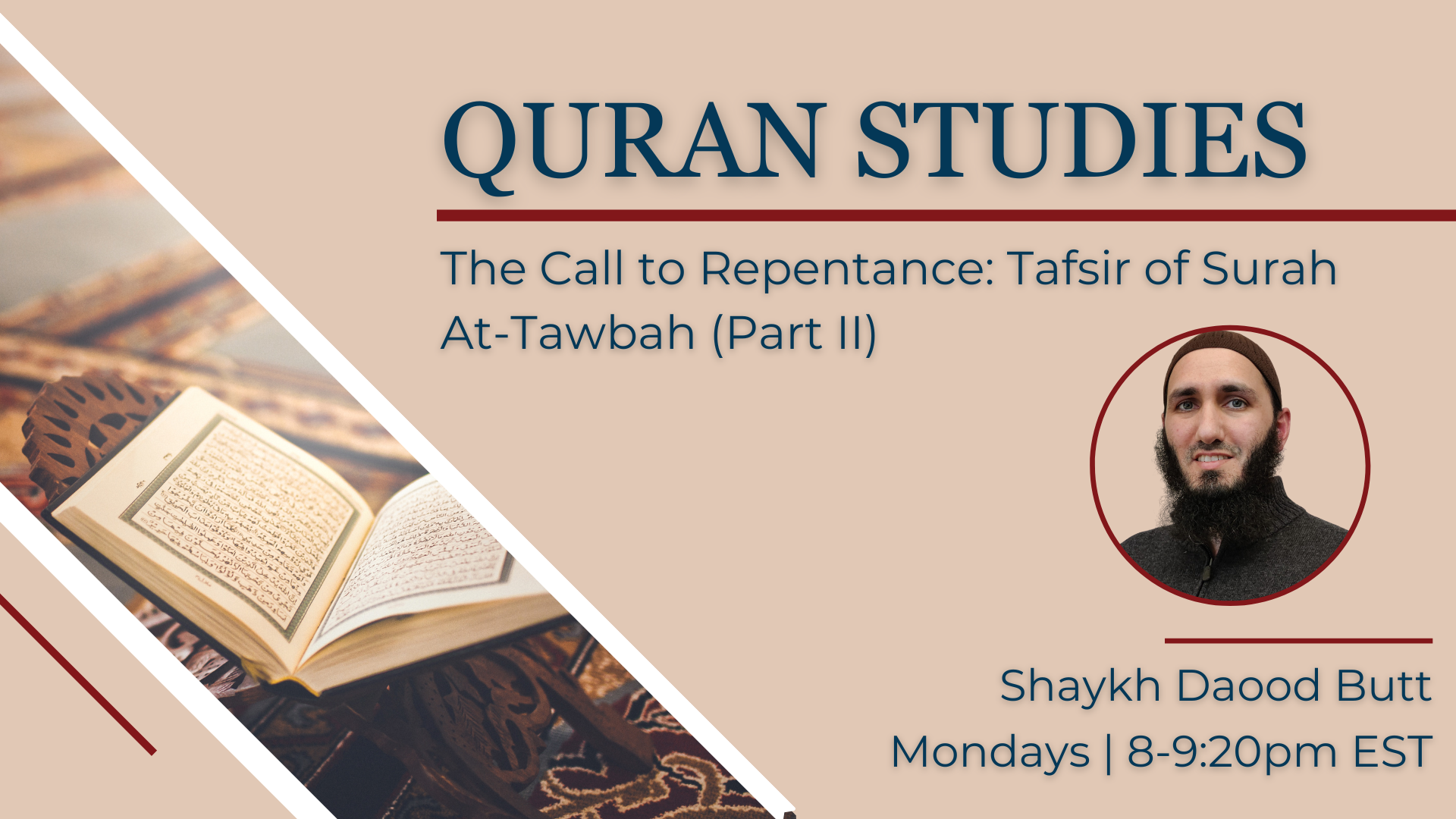 The Call to Repentance: Lessons from Surah Tawbah (Part II) | Miftaah ...